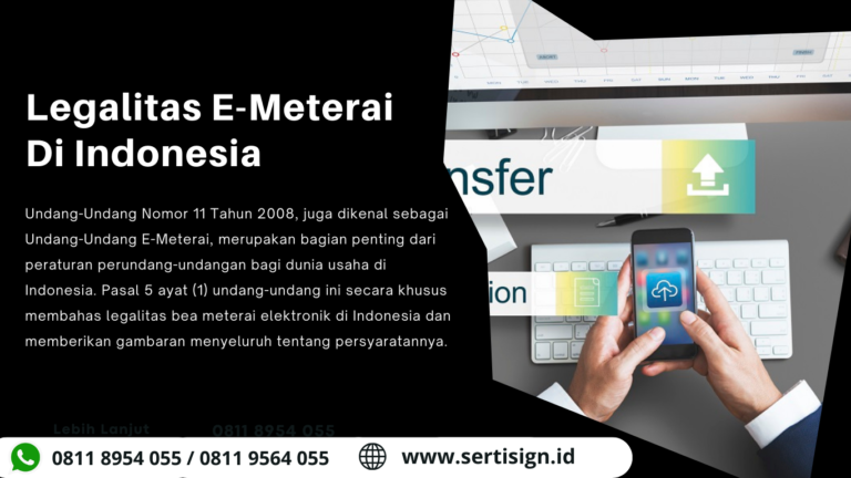 Legalitas E-Meterai Di Indonesia | Aplikasi eMeterai